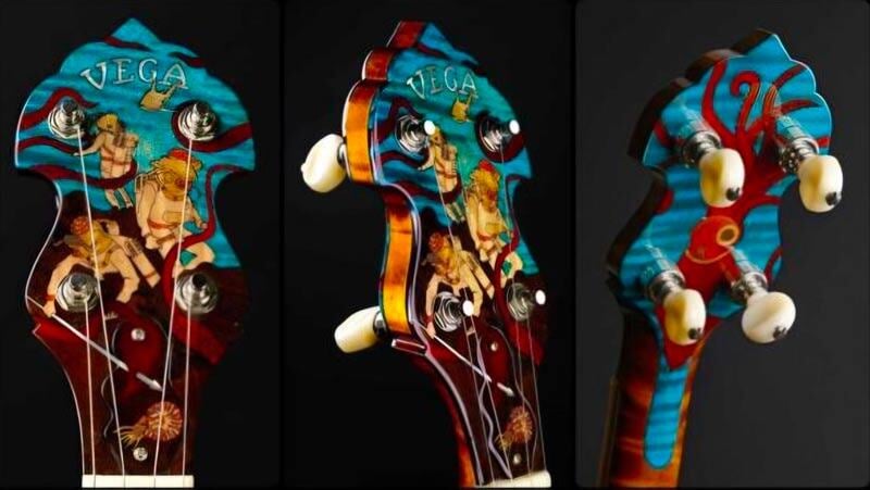 “Nemo” the 20,000 Leagues Under the Sea Themed Vega Long Neck Banjo