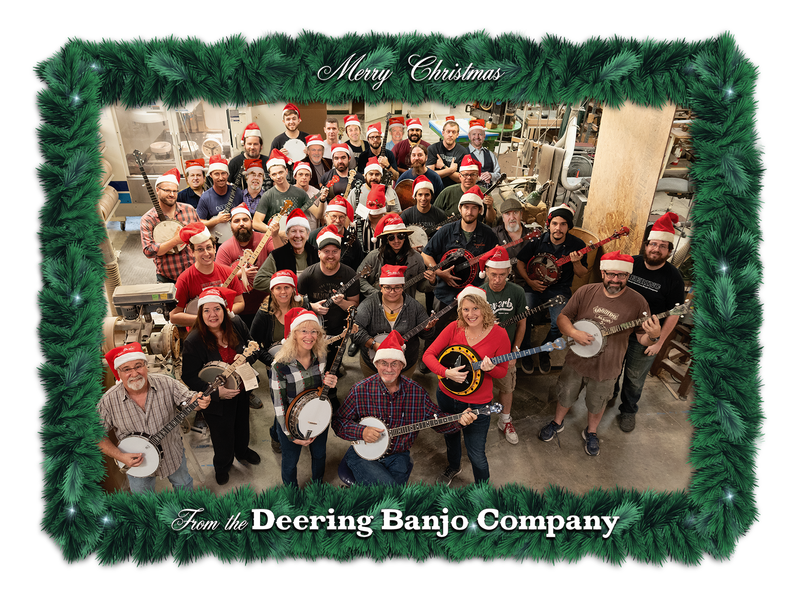 Merry Christmas from Deering Banjos