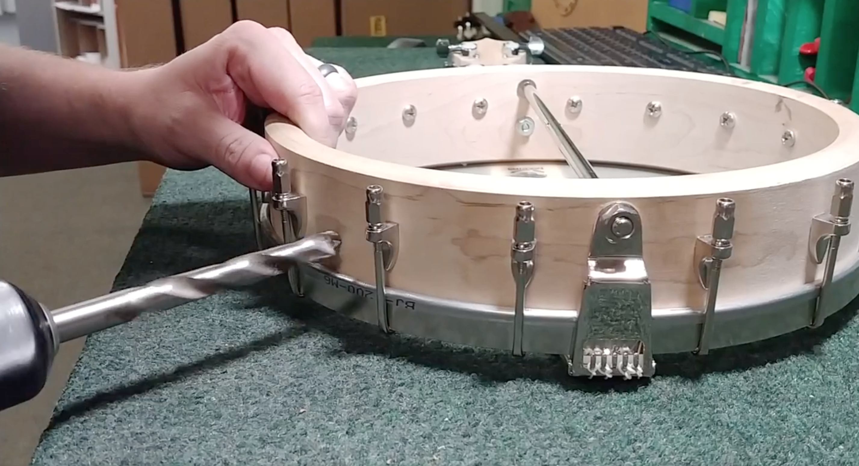 How To Install A Pickup Jack On A Rim Of A Banjo