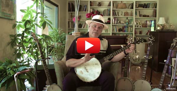 David Holt Reviews the New 12 Inch Vega Old Tyme Wonder Banjo