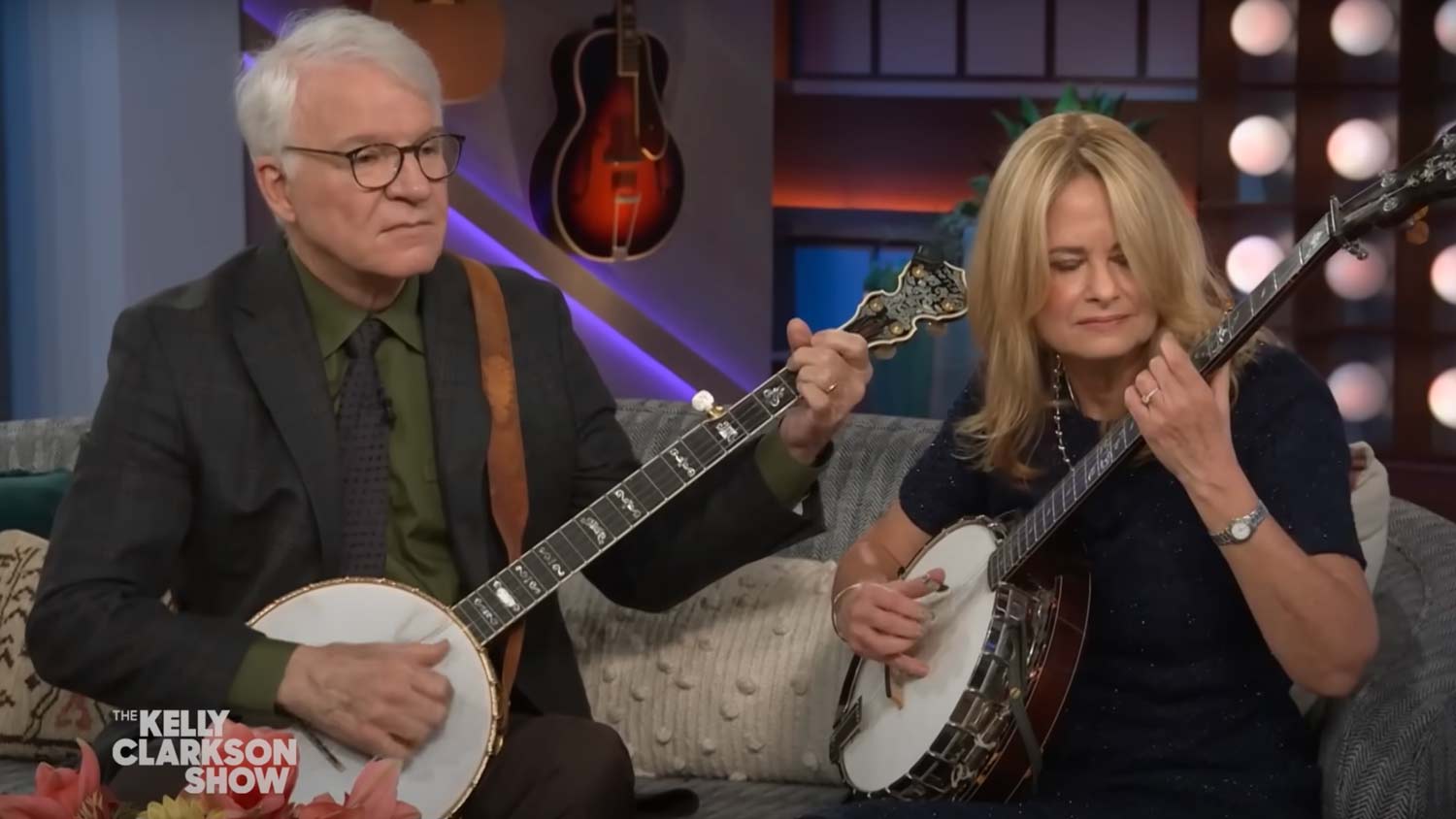 Steve Martin & Alison Brown On the Kelly Clarkson Show
